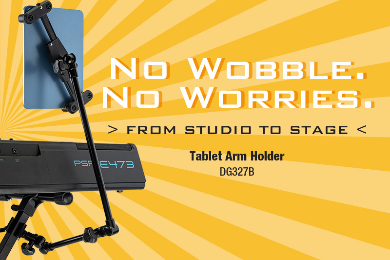 HERCULES Stands Launches DG327B Tablet Arm Holder, Kicking Off Month of ...